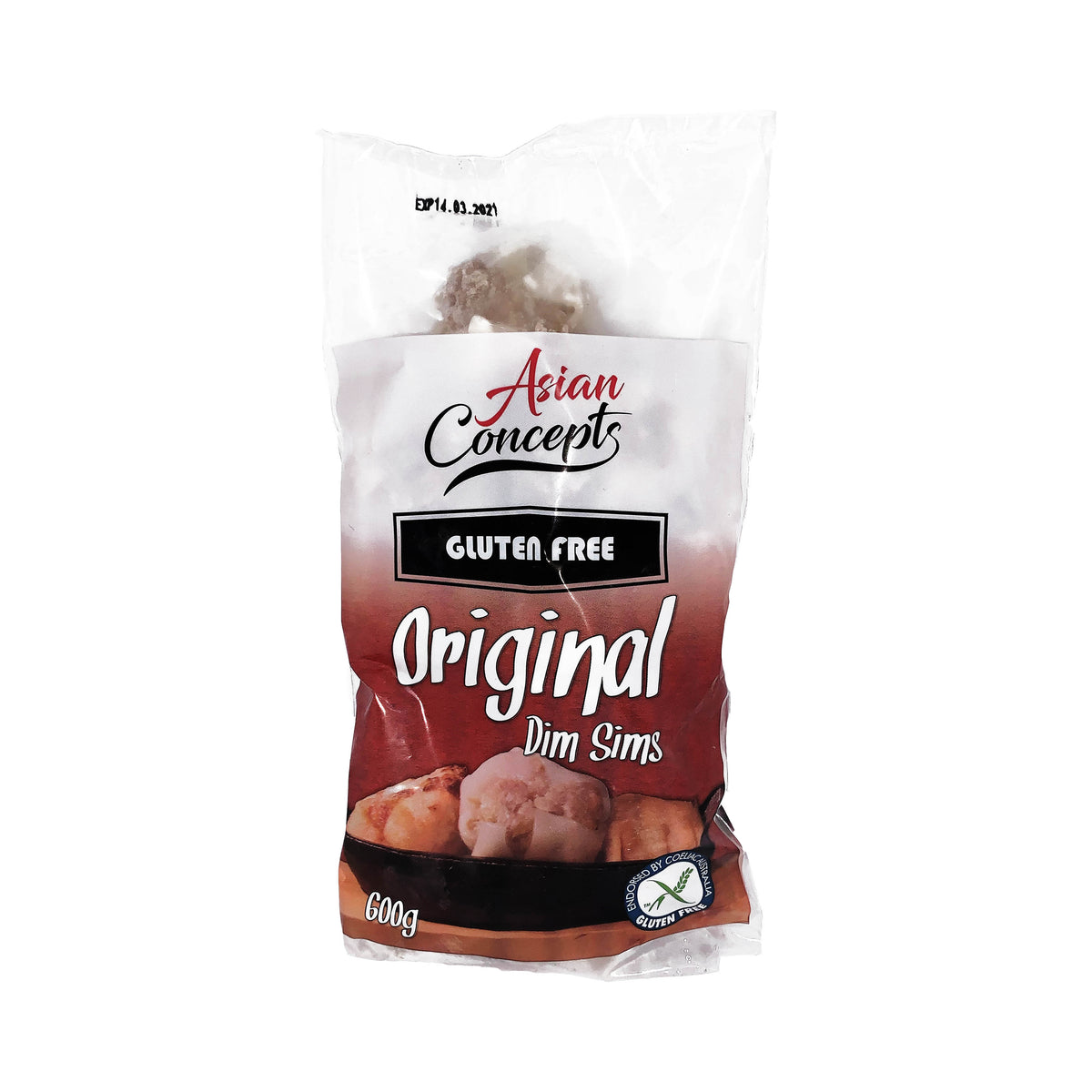Asian Concepts Dim Sims Original 10 Pack 600G - Gluten Free Foods