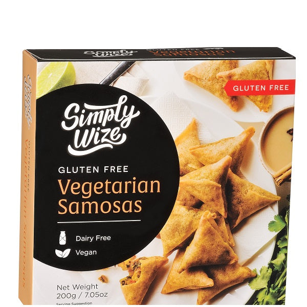 Simply Wize Samosa 200g - Gluten Free Foods